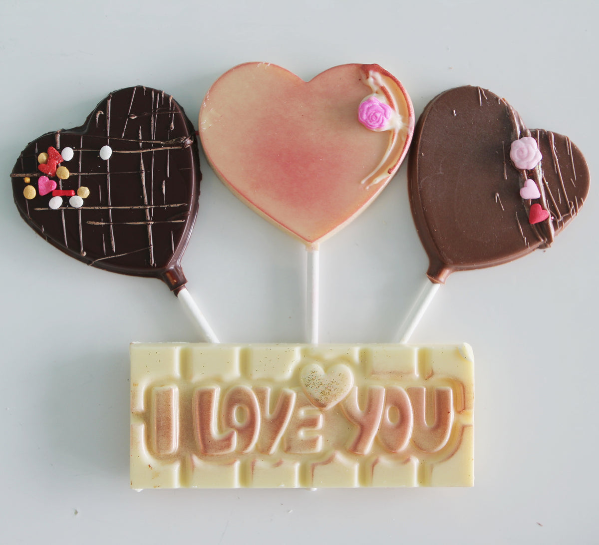 Chocolate Heart Lollipops (1 Pc) – Bootleg Chocolates