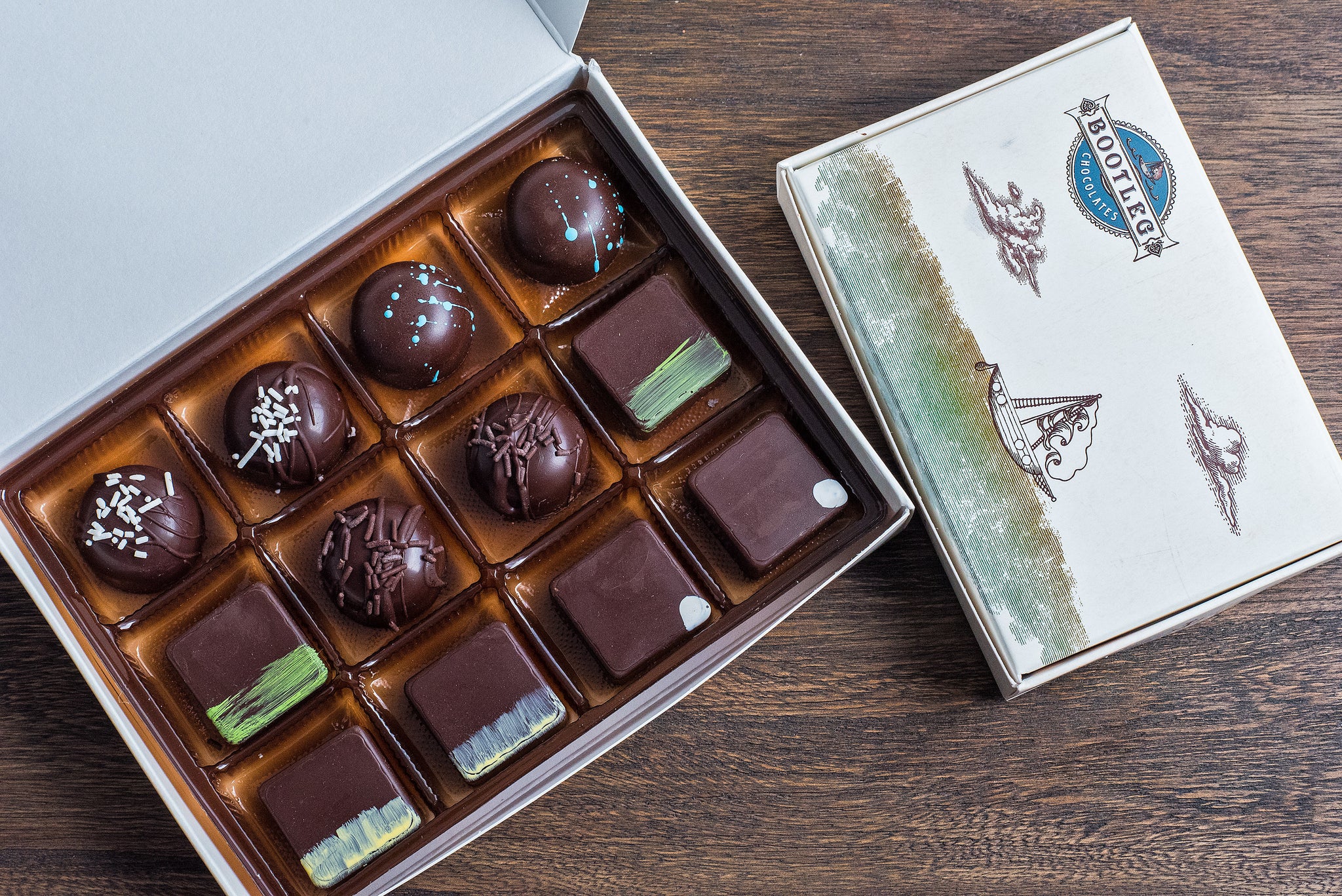 Bootleg Box - 6 PC – Bootleg Chocolates